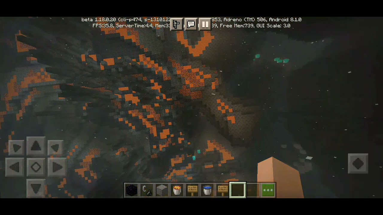 Minecraft edit😍 -normal world- to -nether- - YouTube