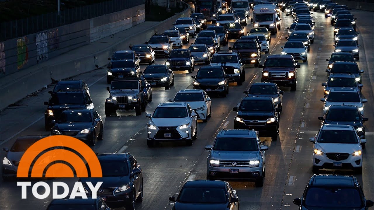 Record traffic expected as millions hit the road for Thanksgiving - YouTube