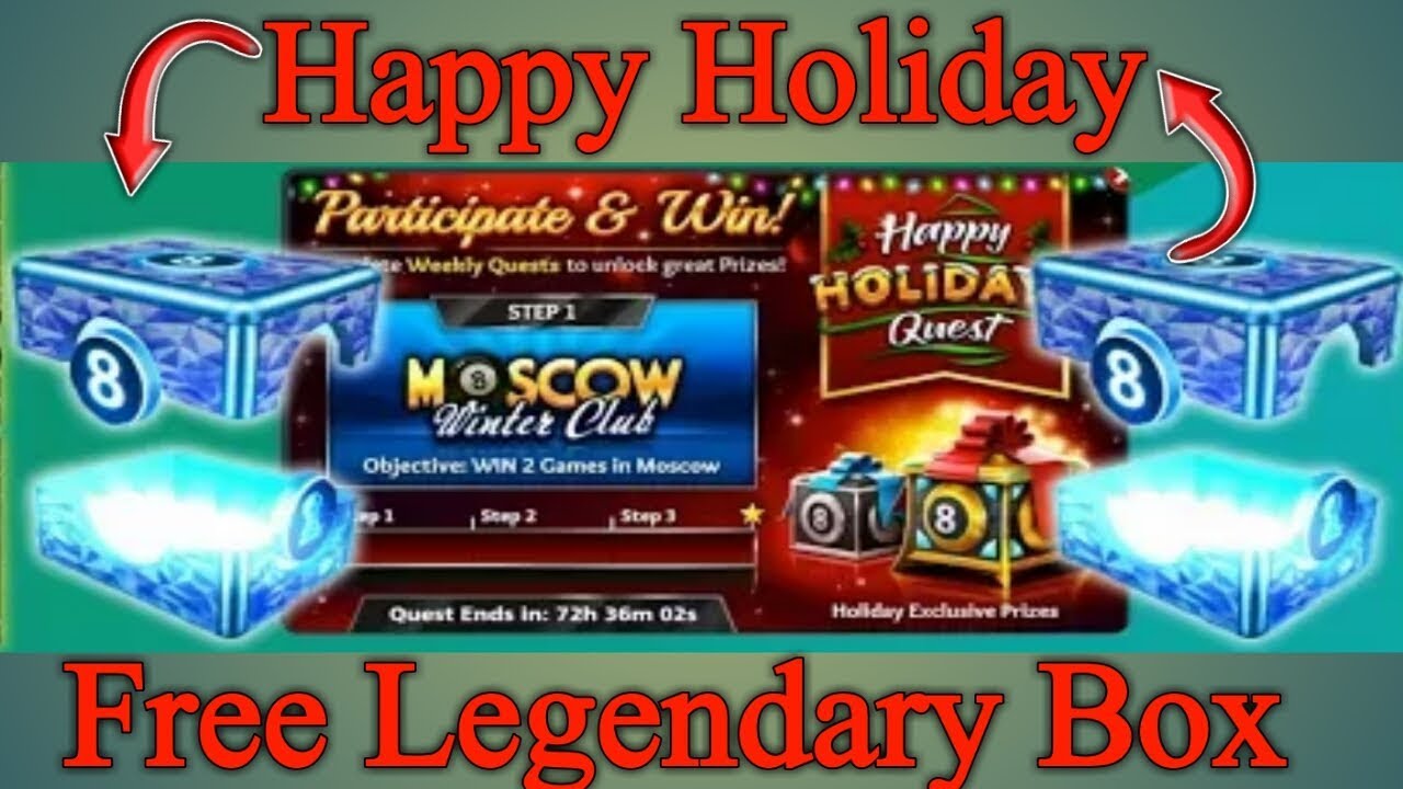 Free legendary box | Holiday offer by miniclip 2018 - YouTube