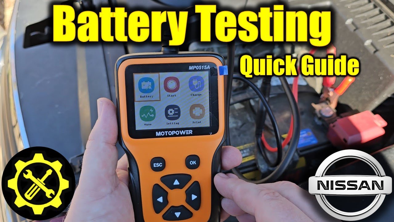 2007 - 2012 Nissan Altima: How to Check the Battery - Quick Guide - YouTube