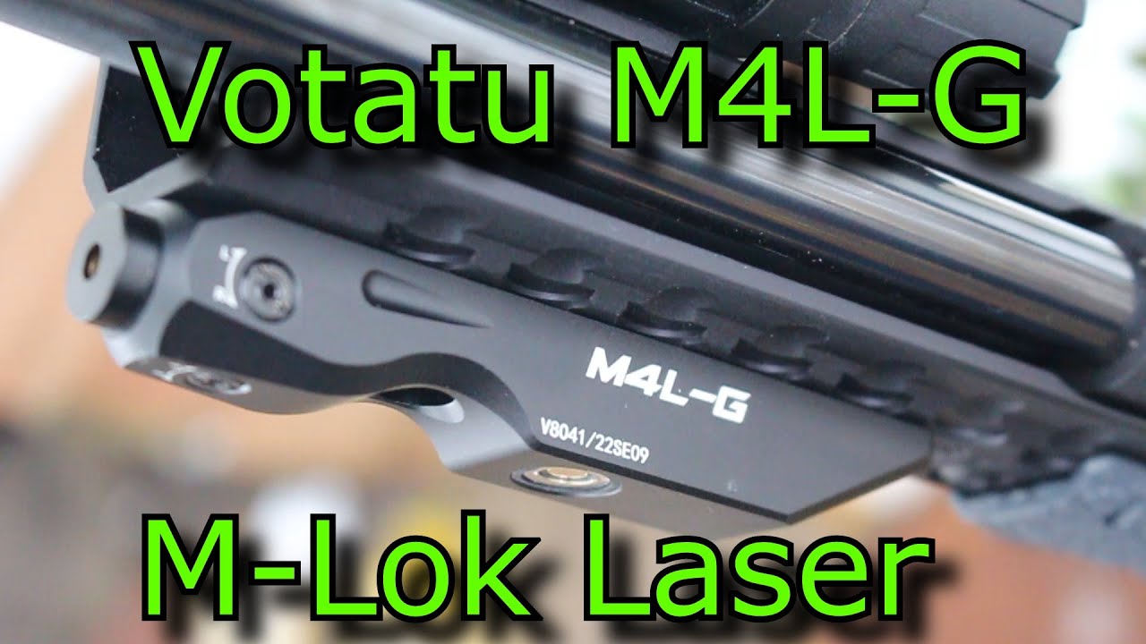 Votatu M4L-G Budget M-Lok Laser - YouTube