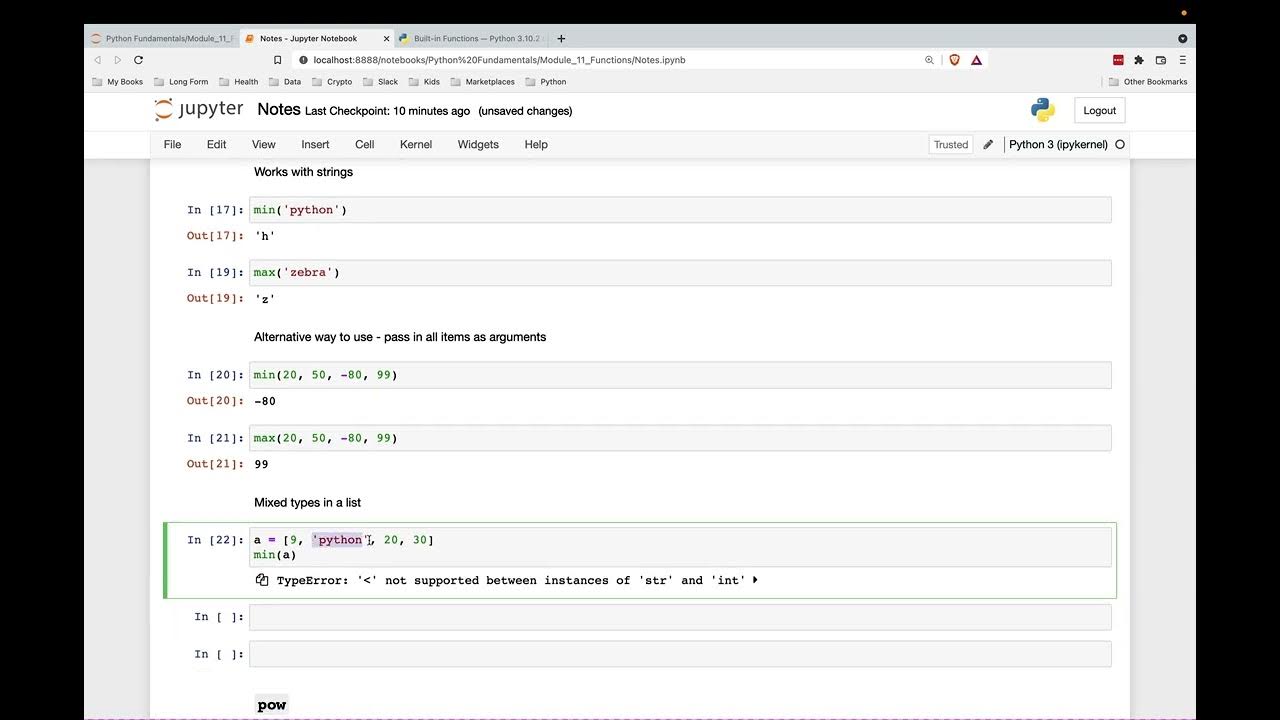 02 Built in Functions - YouTube