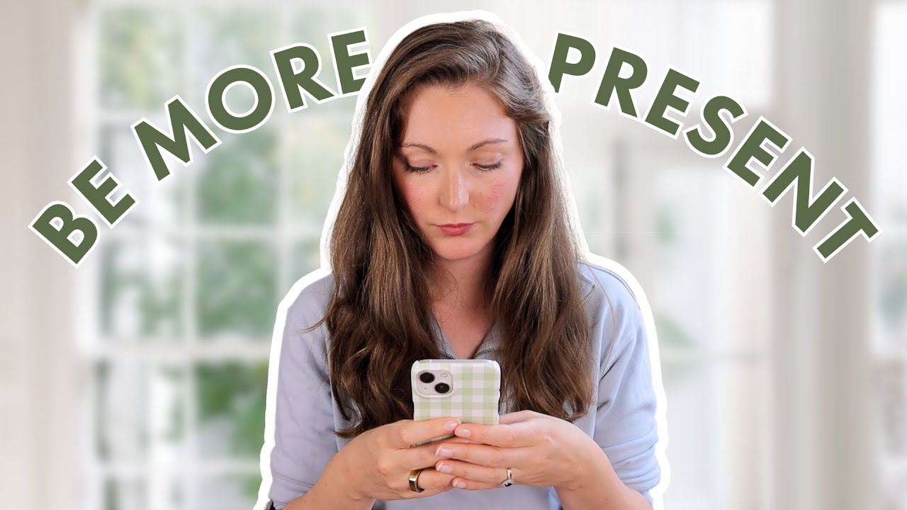 5 Ways To Be More Present In A Distracted World - YouTube