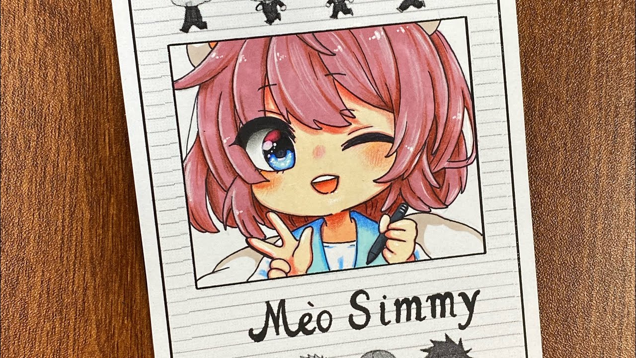 How to draw Cat Simmy - YouTube