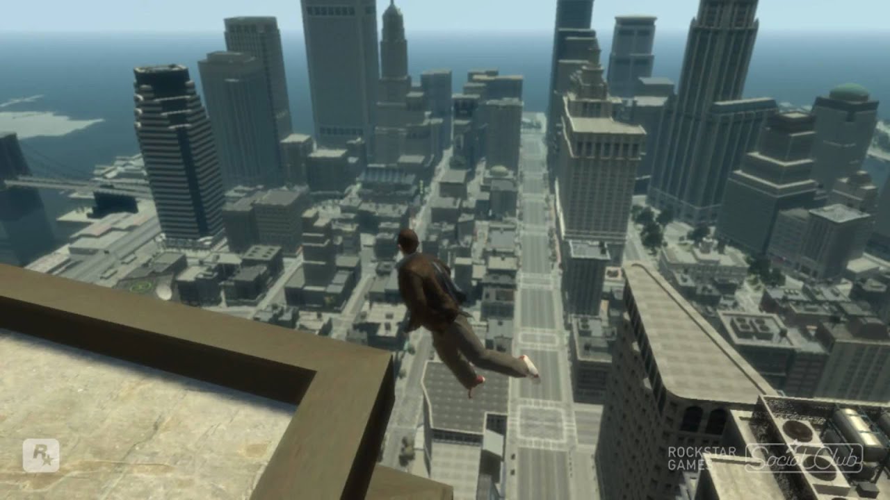 GTA IV - Best Base Jump (1080p) - YouTube