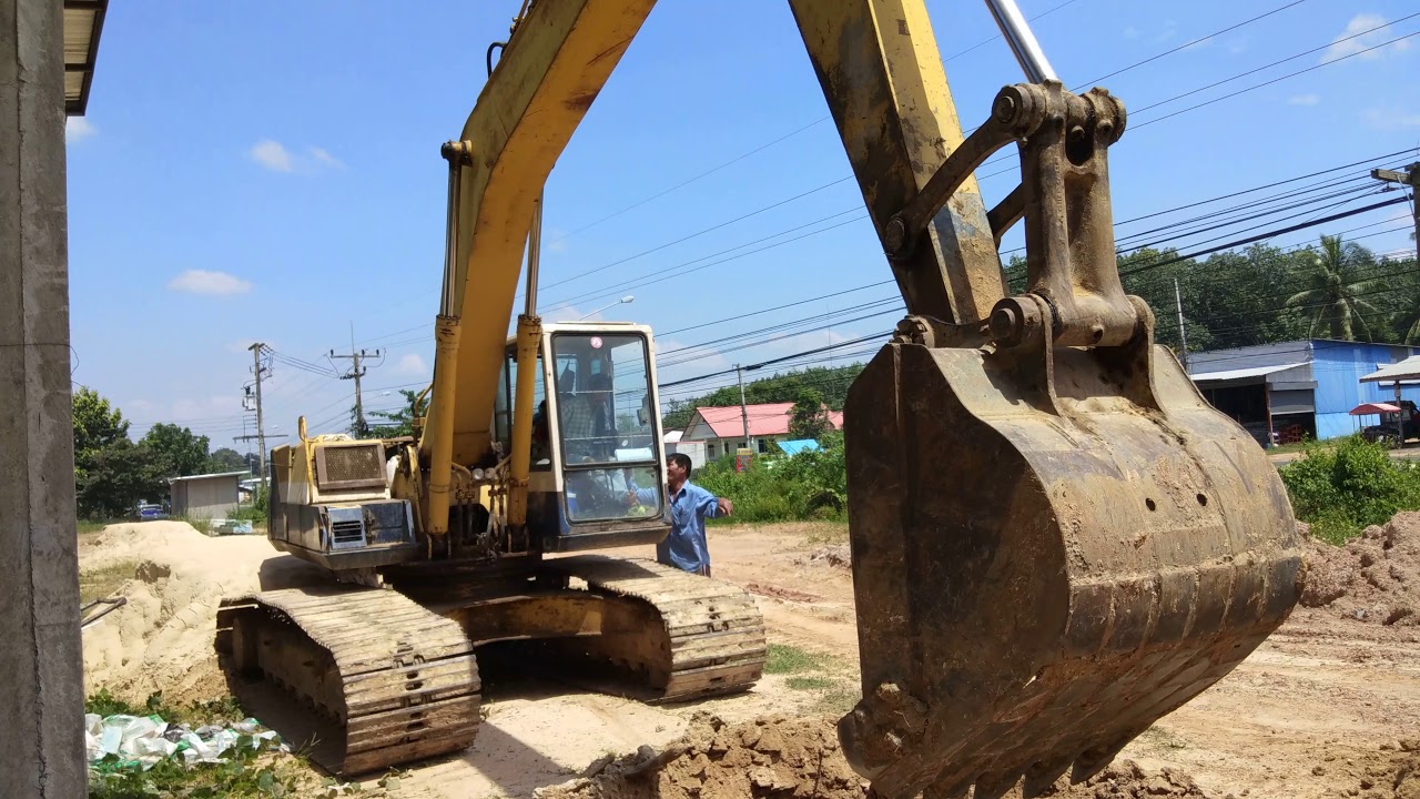 จอดมาหลายปีแล้ว!! เริ่มขยับวันแรก Pc200-5 คอนโทรนสั้น - YouTube