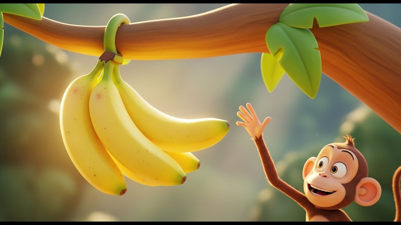El mono que amaba los plátanos | Canciones Infantiles y Rimas ...