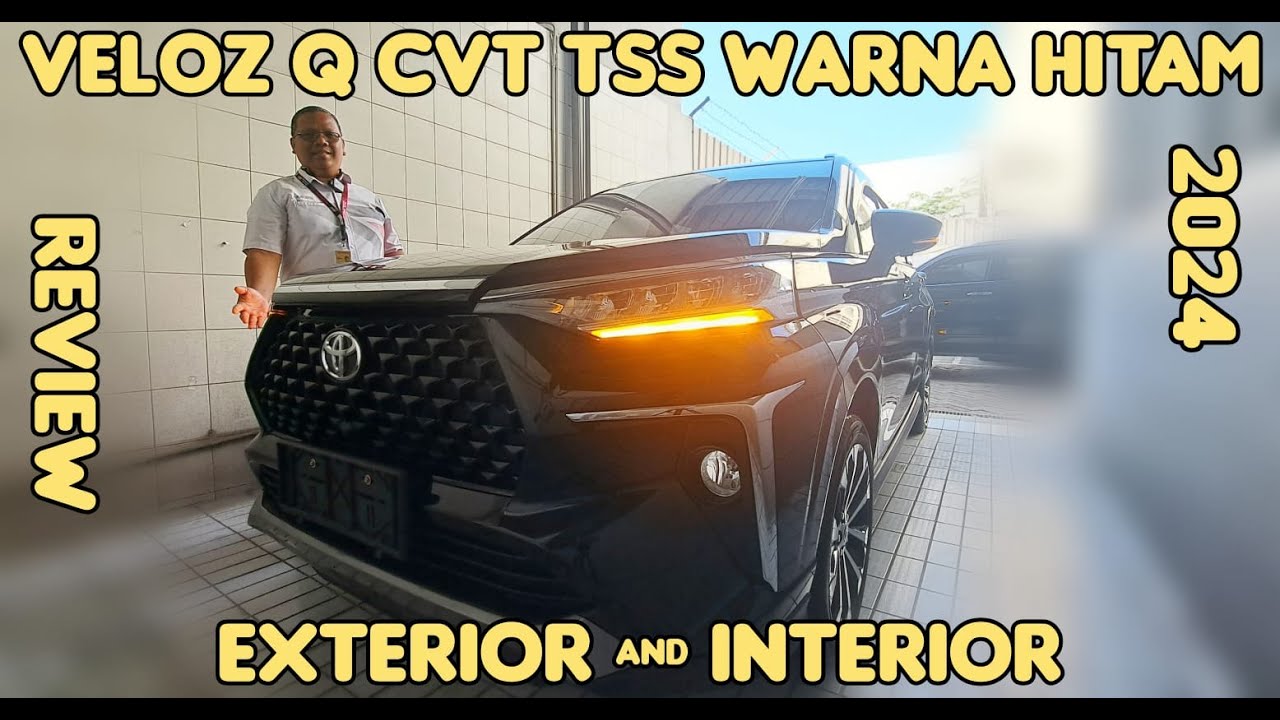 Mobil Paling Aman di Kelasnya All New Veloz Q CVT TSS Warna Hitam 2024 ...