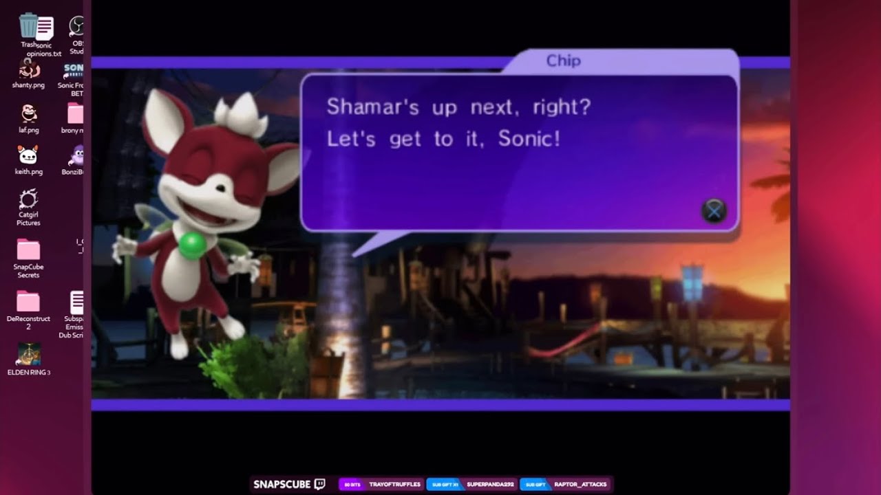 Every Chip Bit in SnapCube’s Sonic Unleashed Stream Part 3 - YouTube