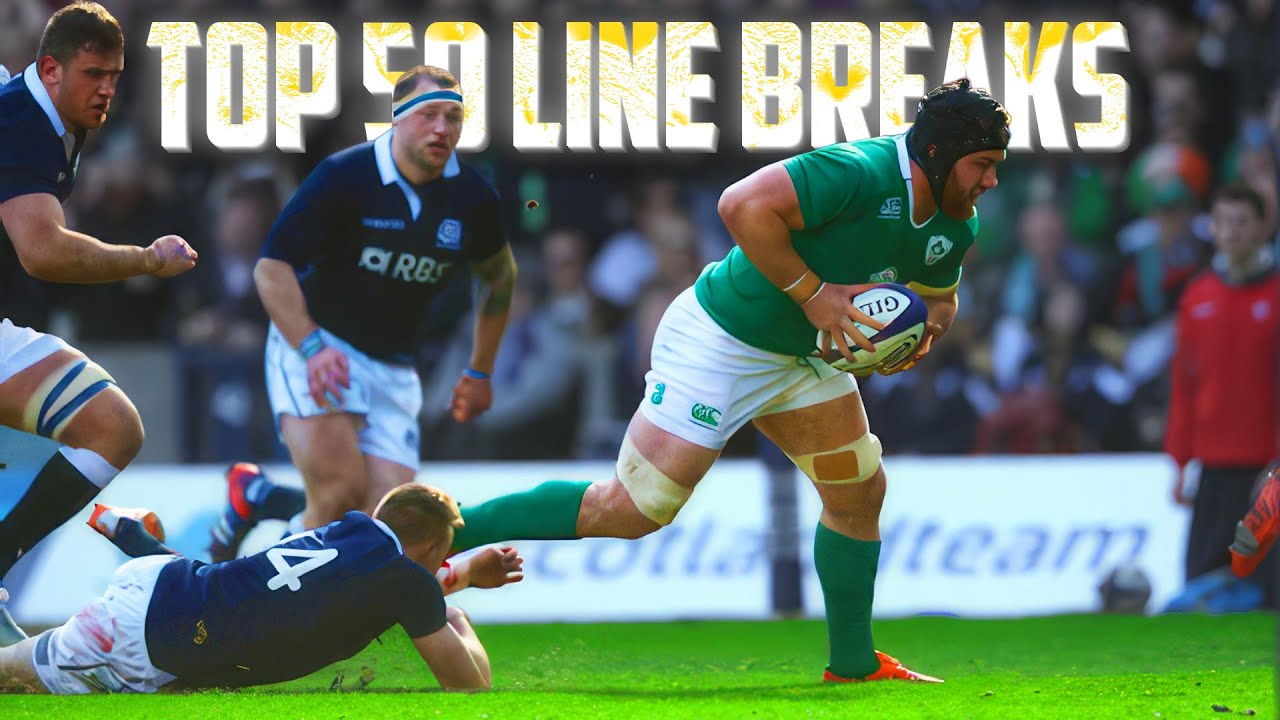 Top 50 Line breaks In Rugby... EVER - YouTube
