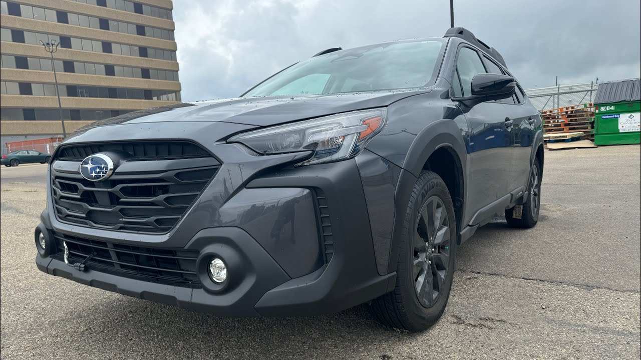 2024 Subaru Outback Onyx Magnetite Grey - YouTube