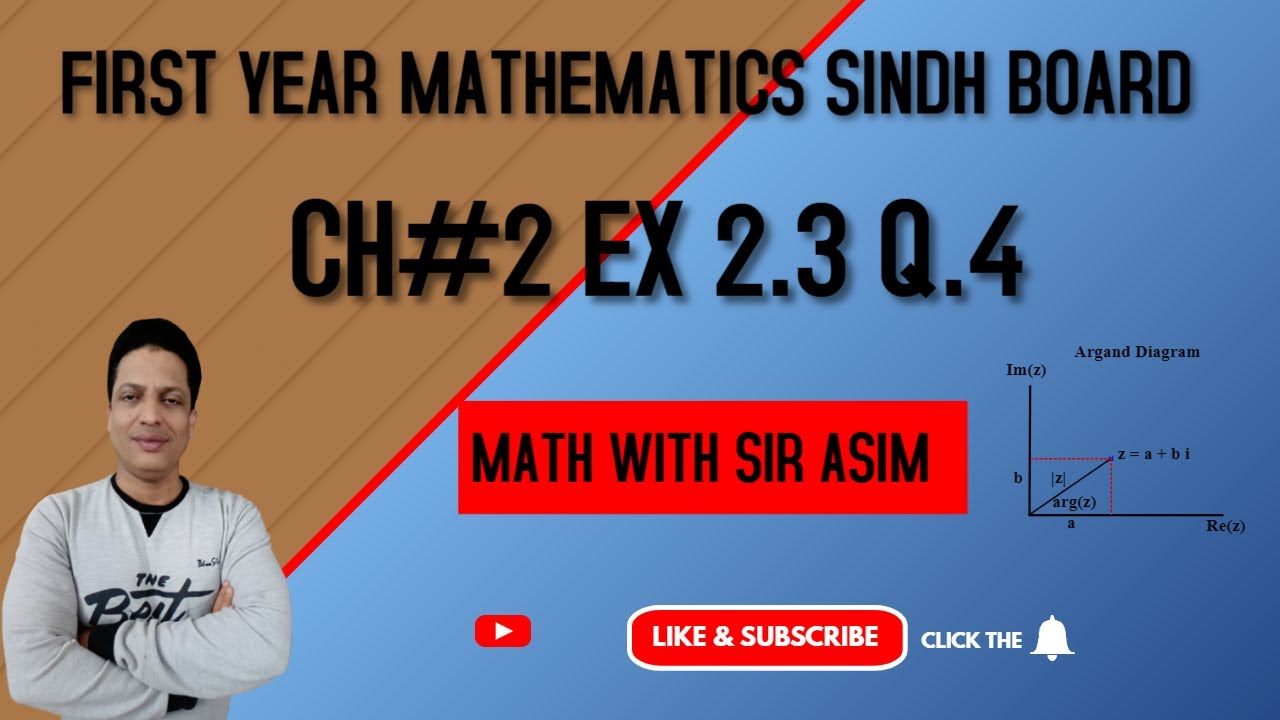 First Year Mathematics,Lecture #107 Chapter#2( Real and Complex Number ...
