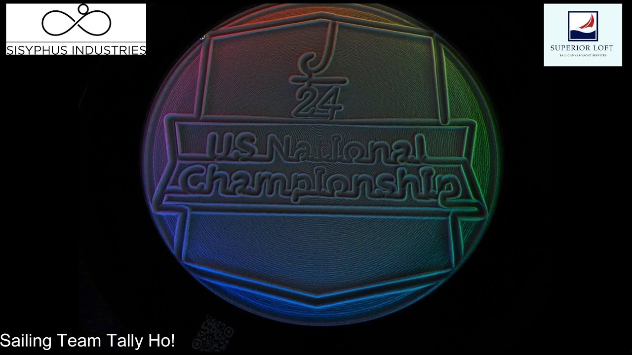 J24 National Championships Sisyphus Table Drawing Party Loop - YouTube