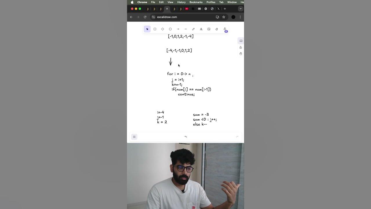 3 Sum | 30 Days Interview Preparation Plan #leetcode #programming - YouTube