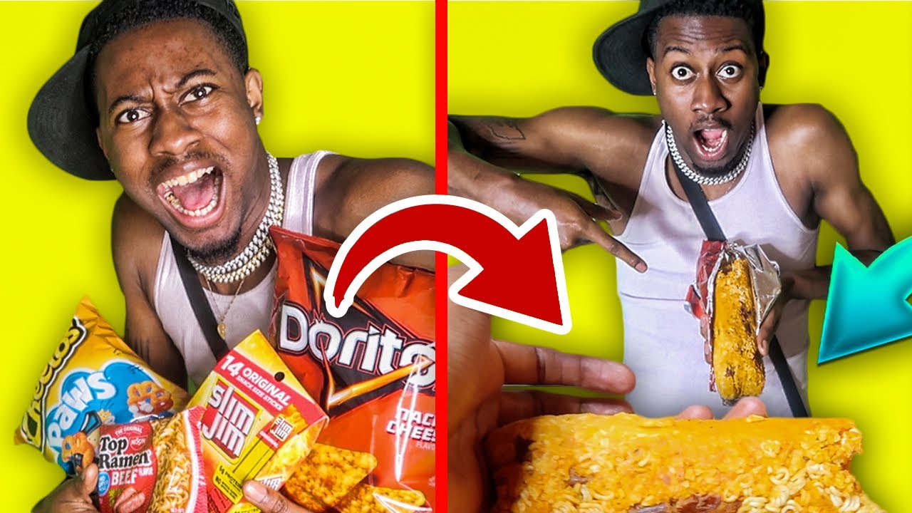 YOU WON'T BELIEVE THIS!!! * DIY PRISON BURRITO* | TyTheGuy - YouTube
