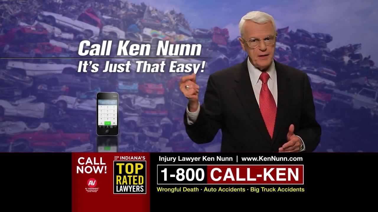 Hurt in an Indianapolis Car Accident? Don't Get Mad, Call Ken #1 - YouTube
