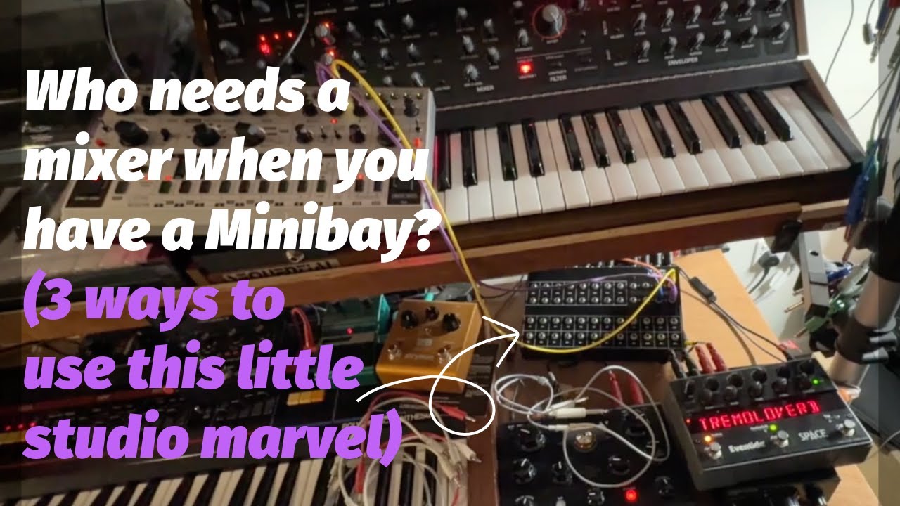 How I use the DF Audio Minibay: 3 ways to patch synth, FX and CV ...