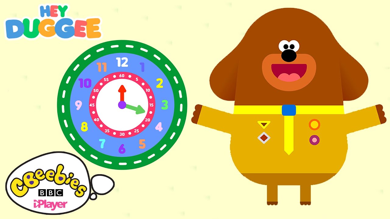 Hey Duggee | The Telling Time Badge ⏰ | CBeebies | #BackToSchool - YouTube