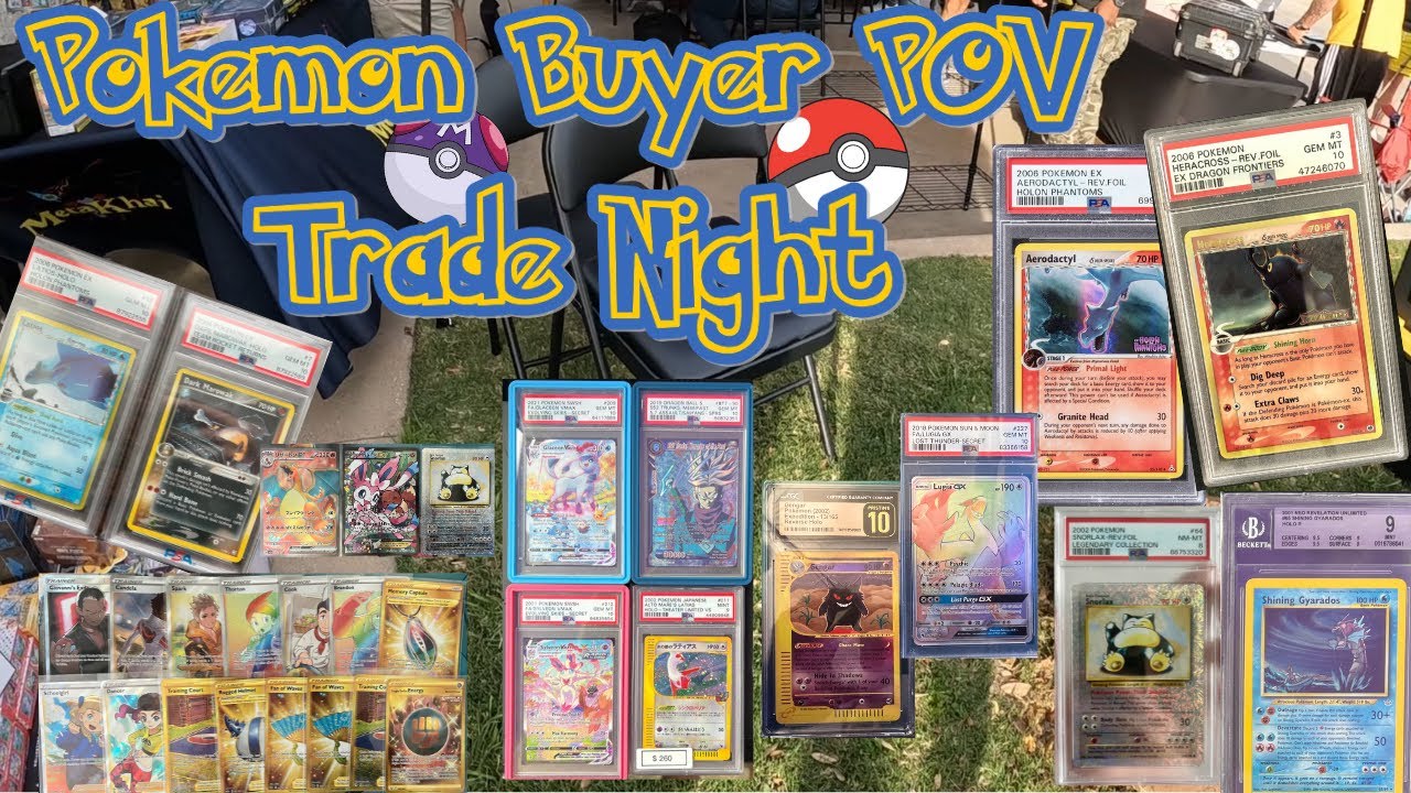Pokemon Buyer POV: Crazy Trade Night Deals! - YouTube