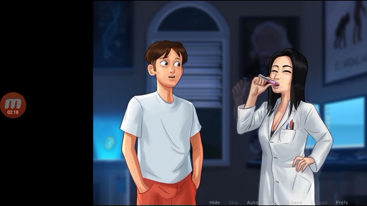 how to make experiment in Miss Okita in Room in Summertime Saga Game ...