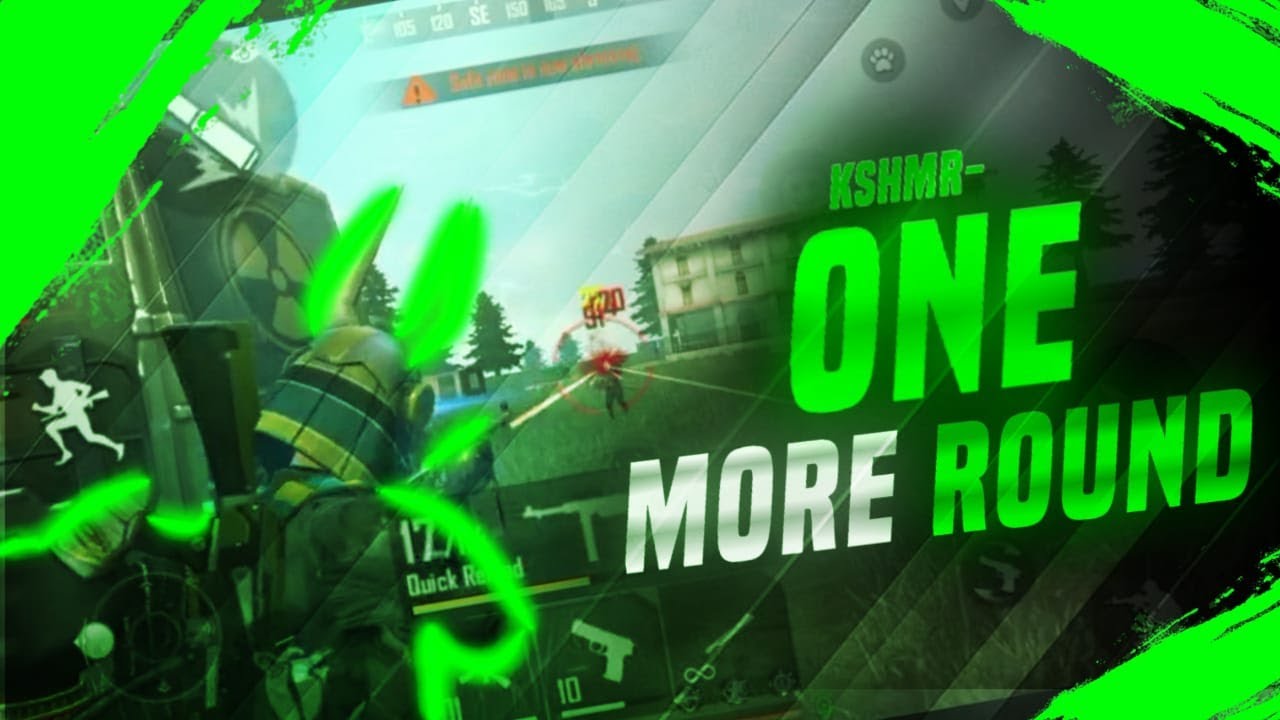 ONE MORE ROUND - A FF MONTAGE | KSHMR | 1.5k Subs Special | THE SAVAGE ...