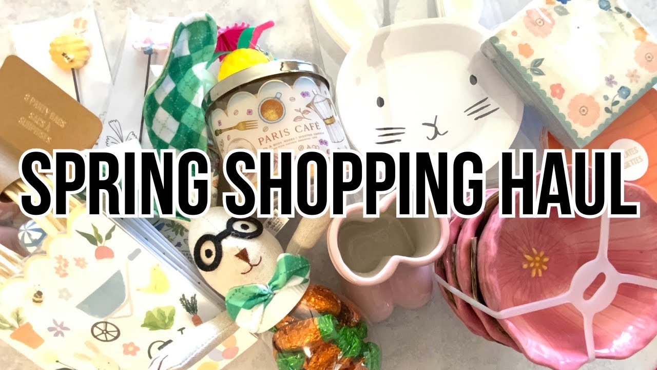 Spring Shopping Haul #homegoods #target #bathandbodyworks #haul March ...