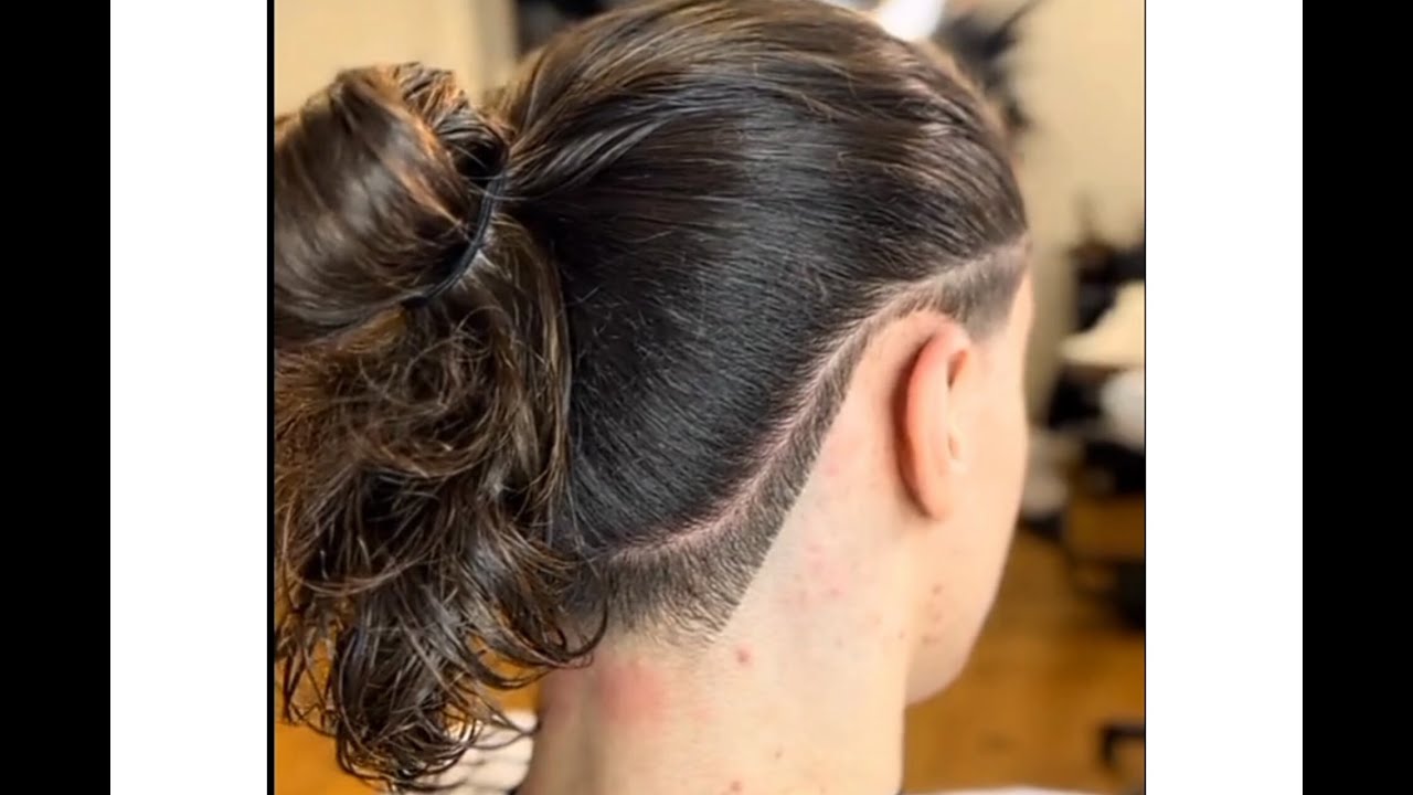 how to trim for long haircut 💞 inside bens 💯😱#hairstyle #haircut # ...