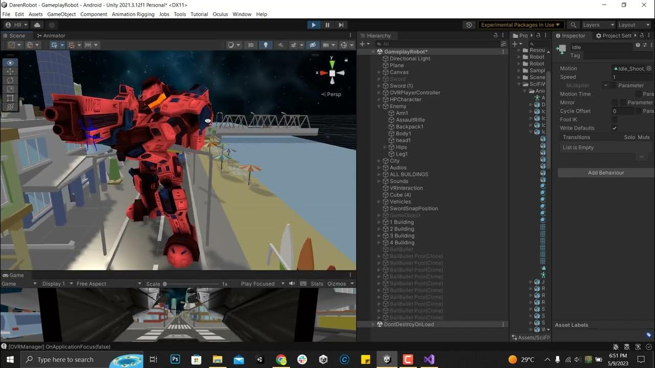 Unity Adding Enemy AI using ChatGPT Part1 Urdu/Hindi - YouTube
