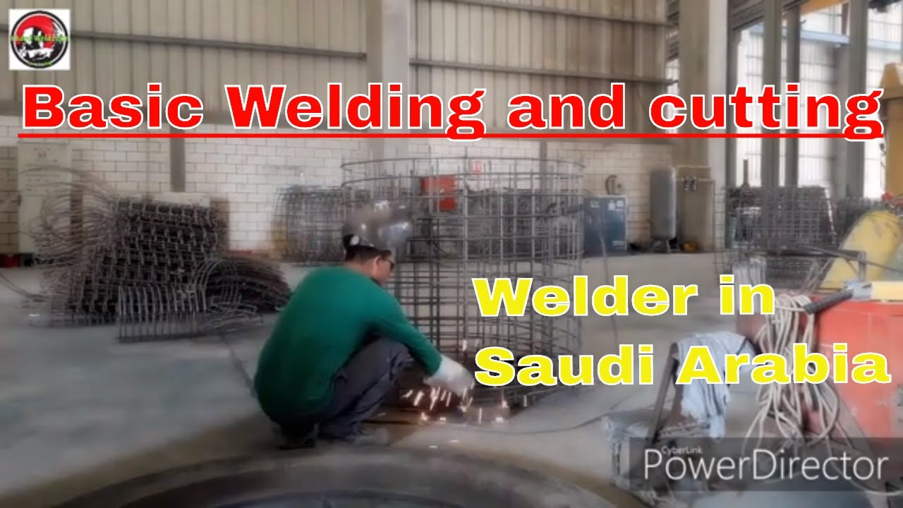 Welding and Cutting cage/Pinoy Welder in Saudi/Middle east Welder - YouTube
