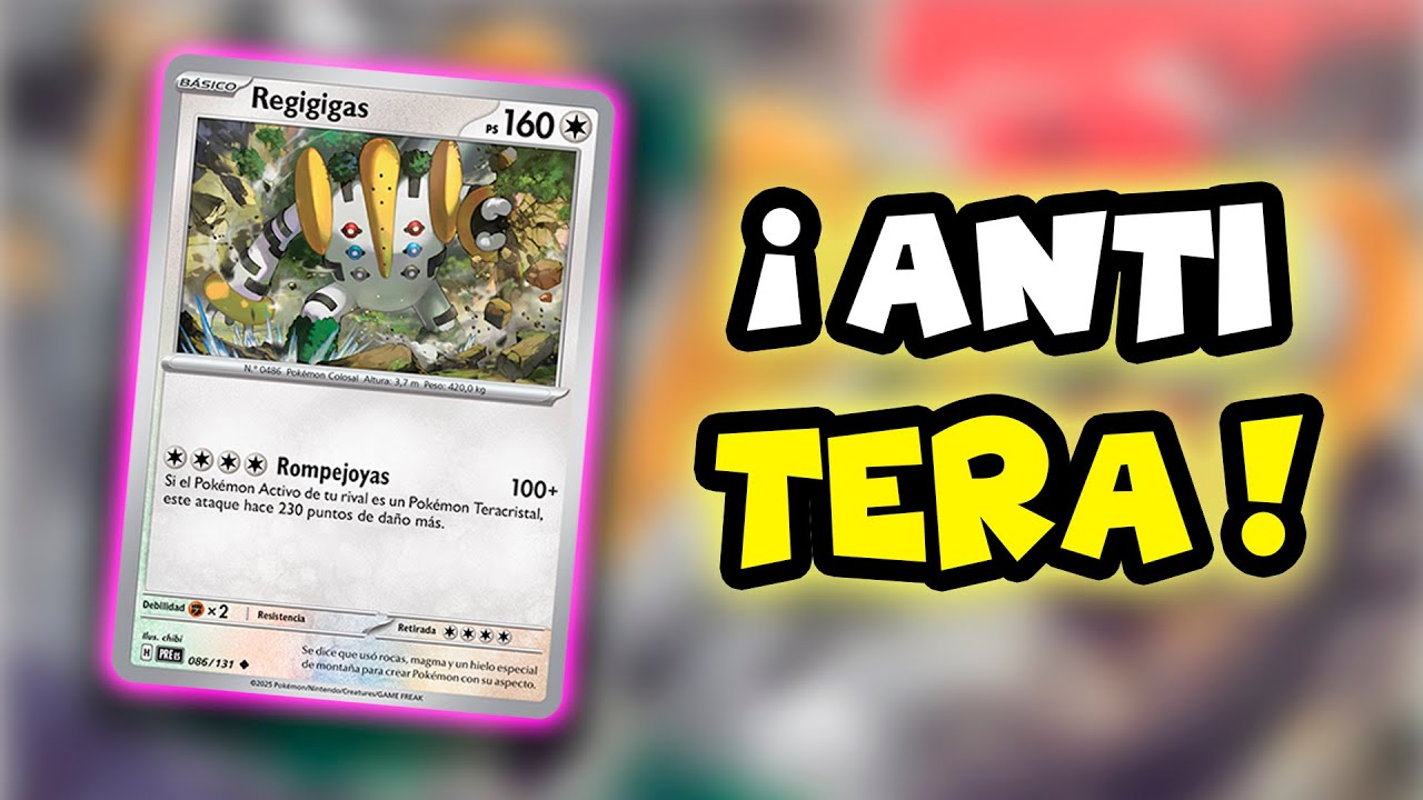 ¡El Nuevo REGIGIGAS es ANTI Pokemon TERACRISTAL! - Pokemon TCG ...