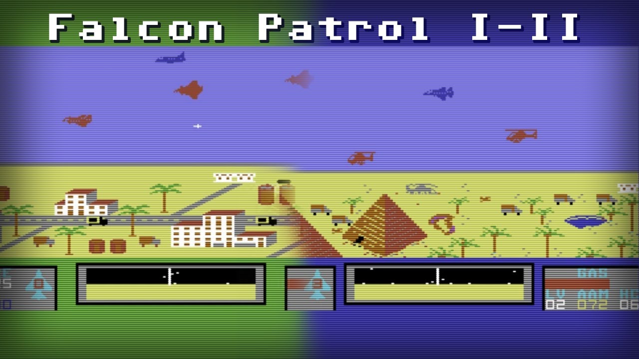 Falcon Patrol 1-2 (C64) - YouTube