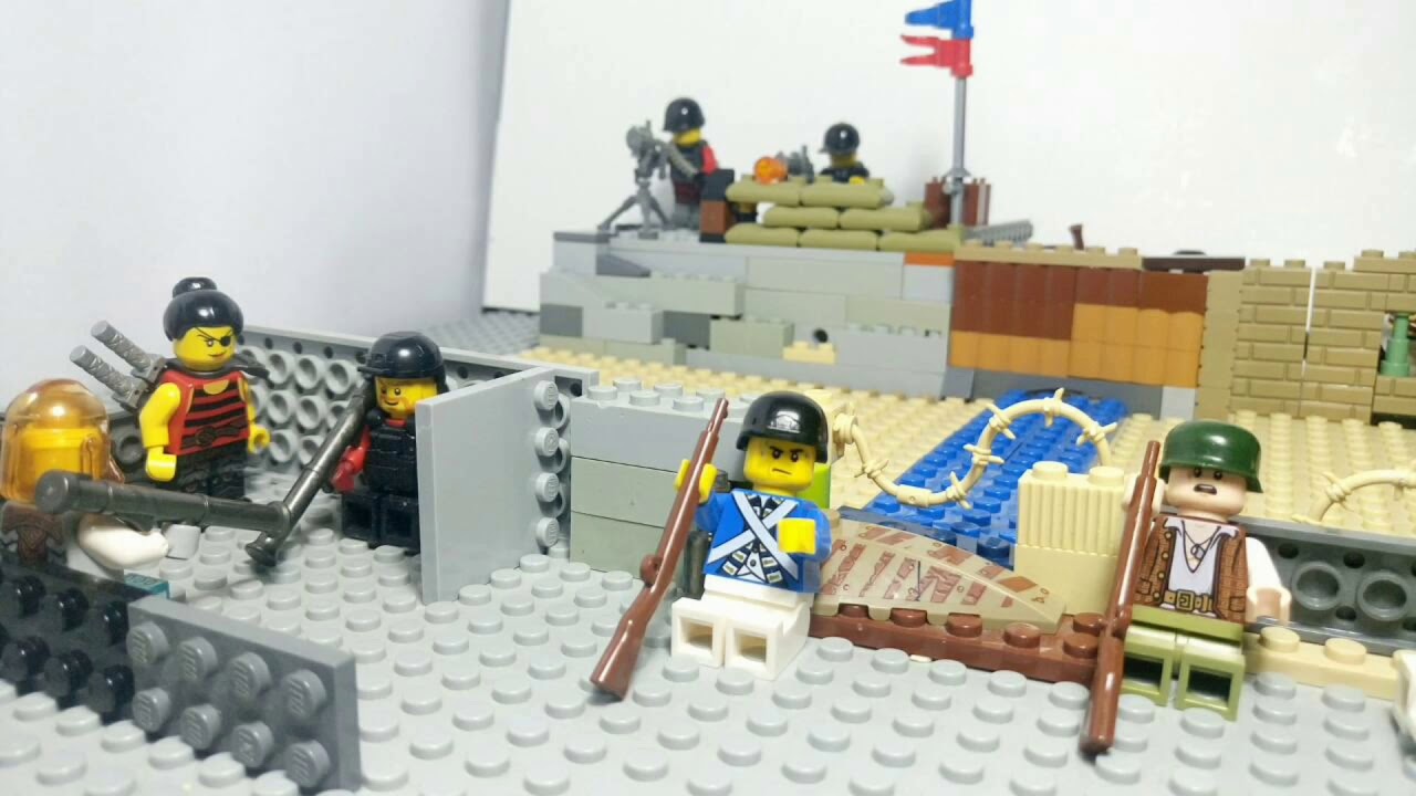 WW2 Lego Battle Pt1 - YouTube