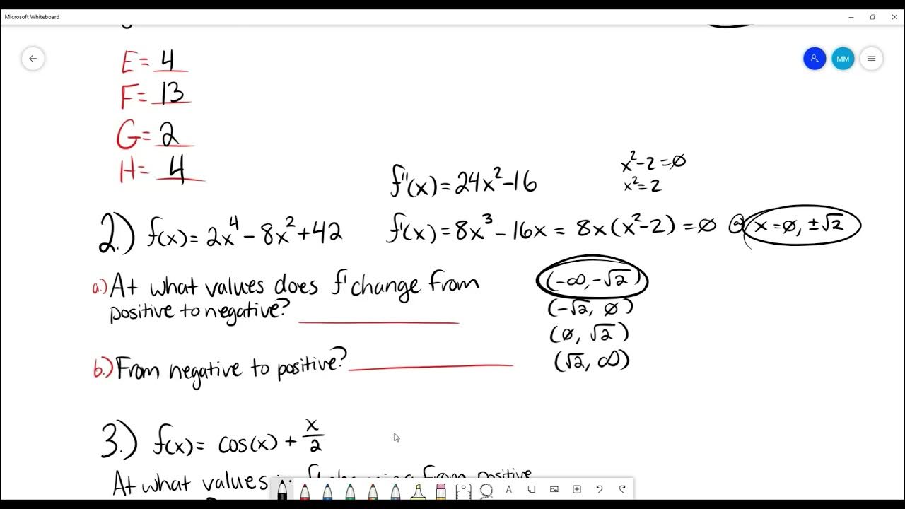 Calculus 1: Problem Set 15 - YouTube