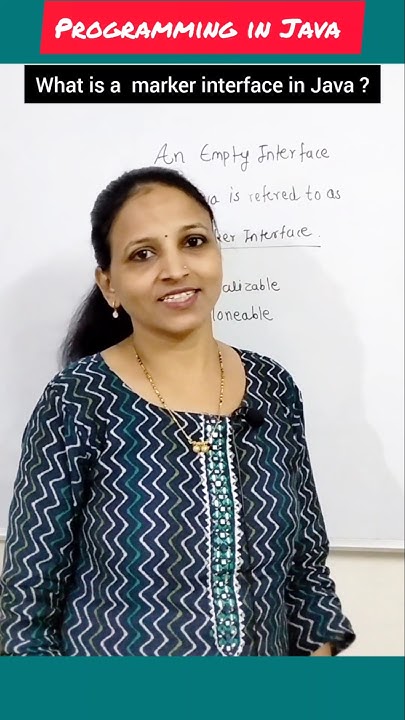 Marker interface in Java #shorts - YouTube