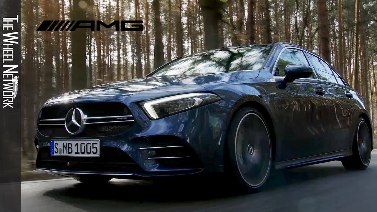 The new Mercedes-AMG A35 Saloon - YouTube