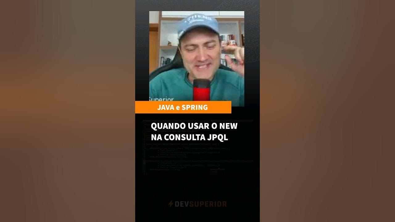 Quando usar o new na consulta JPQL - YouTube