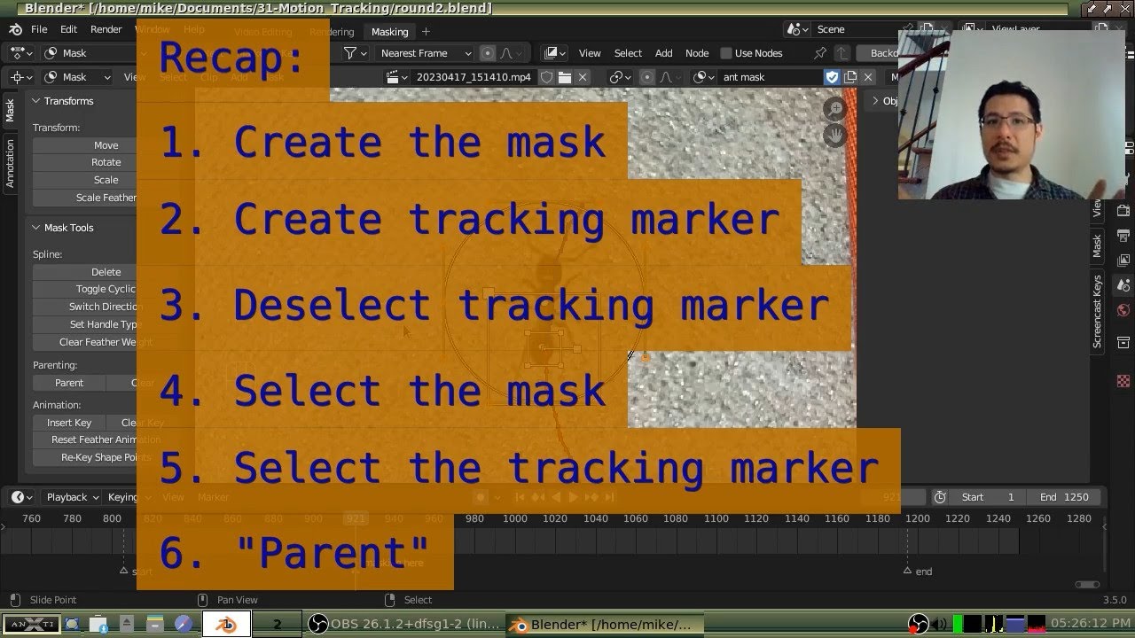 Motion Tracking in Blender 3 for Video Editing - YouTube