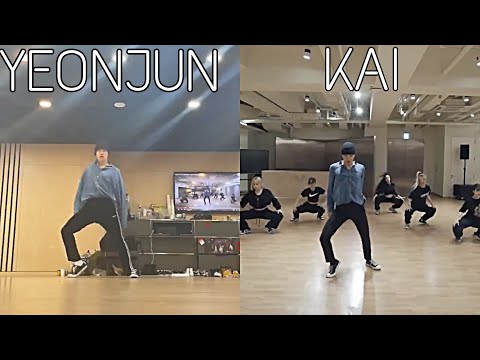 TXT YEONJUN EXO KAI MMMH DANCE COVER