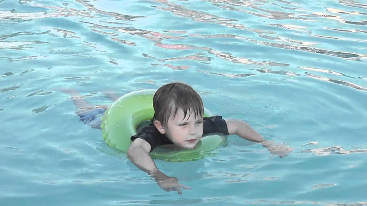 Ethan Swimming II - YouTube