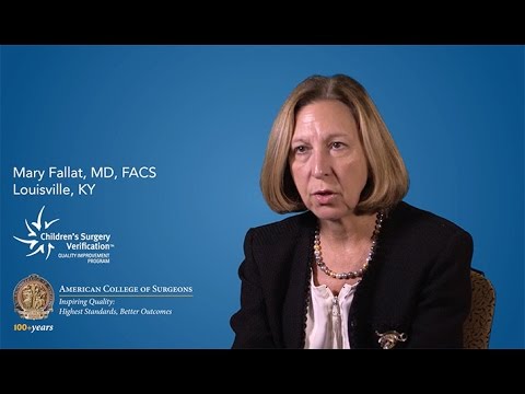 Dr. Mary Fallat on Children’s Surgery Verification, Part I - YouTube