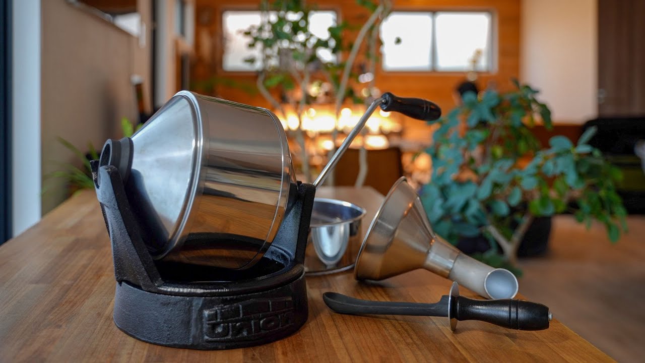 Introduction of manual roasting machine contents｜Union Sample Roaster ...