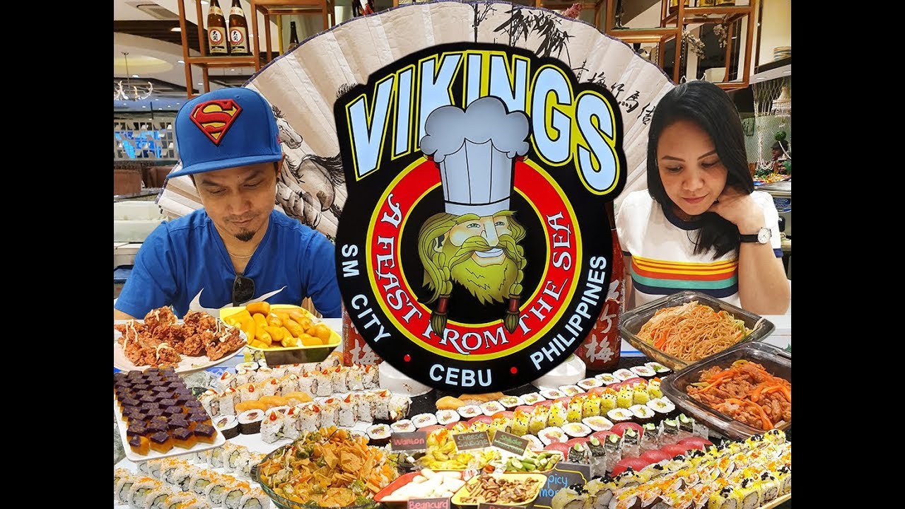 Vlog 25 - Vikings Buffet for 888 pesos or 65dhs. Is it worth it? - YouTube