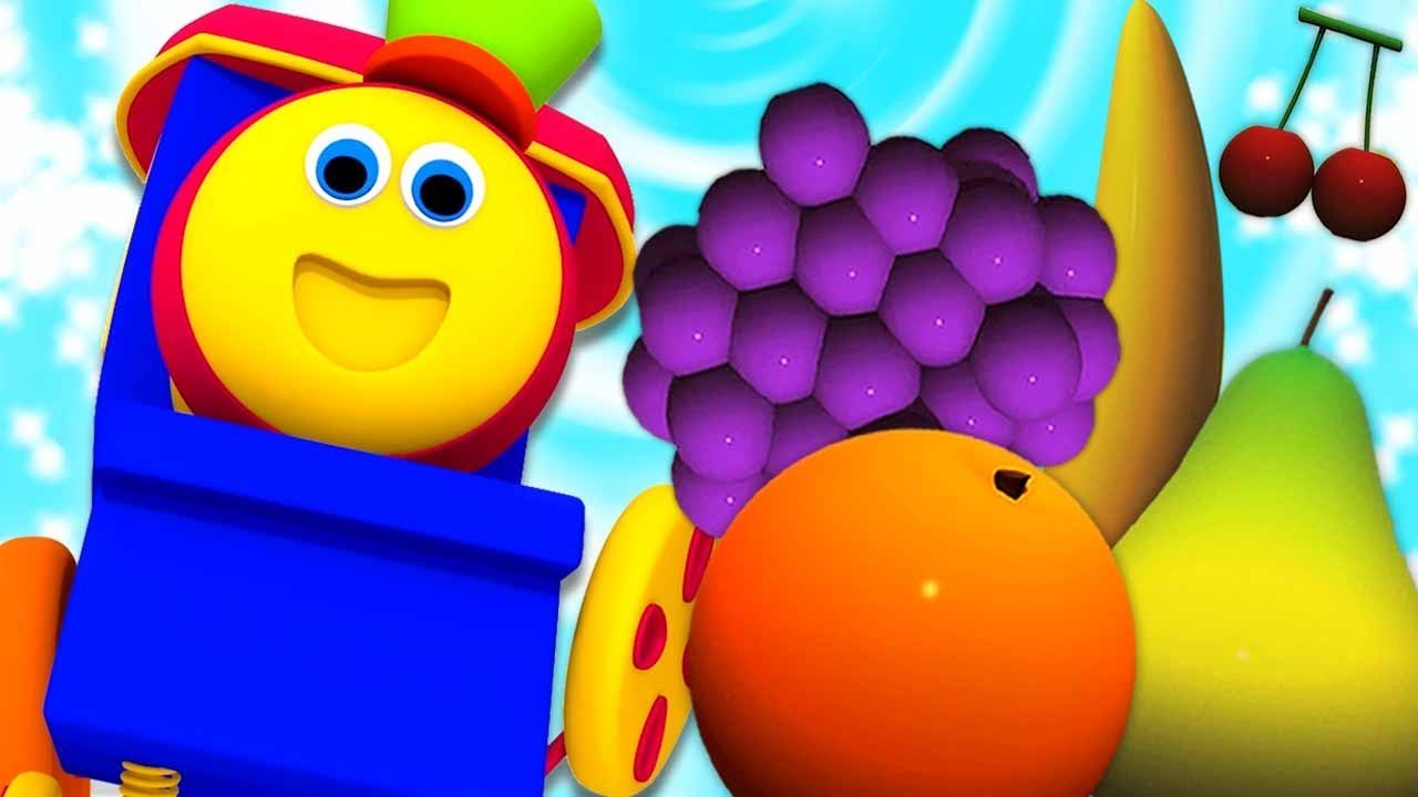 밥 과일 기차 | 과일 이름을 배우십시오 | 어린이를위한 교육 비디오 | Bob Fruits Train | Learn ...