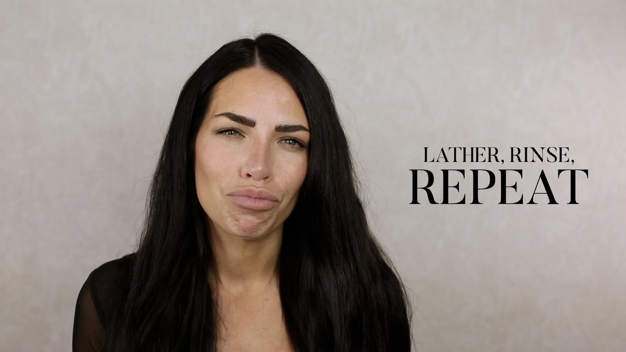 Lather, Rinse, Repeat: A Crucial Step in Your Haircare Routine - YouTube