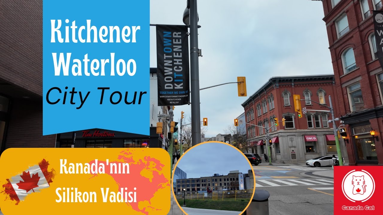 Kitchener Waterloo City Tour - YouTube