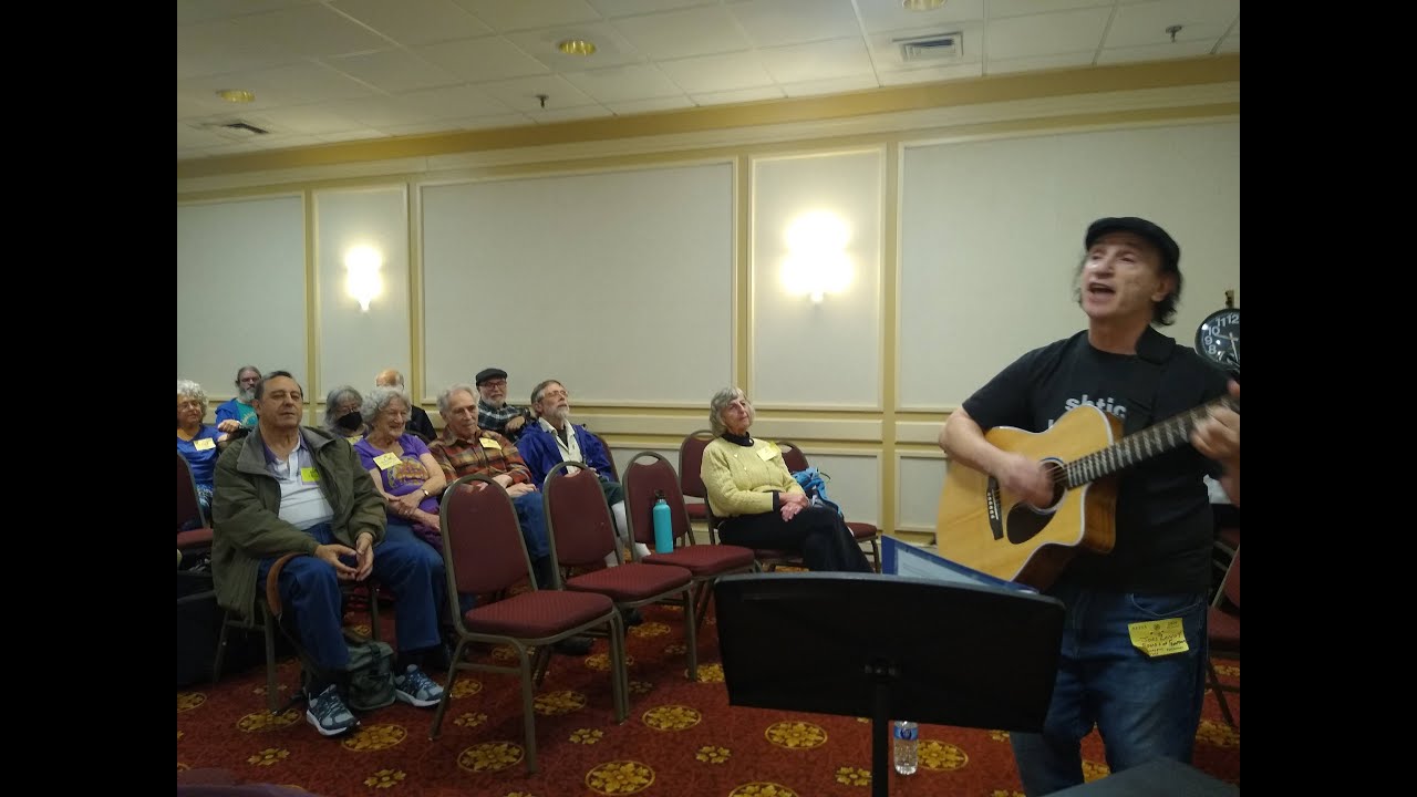 Joel Landy, "Remembering Phil Ochs" / at the 2024 New England Folk ...