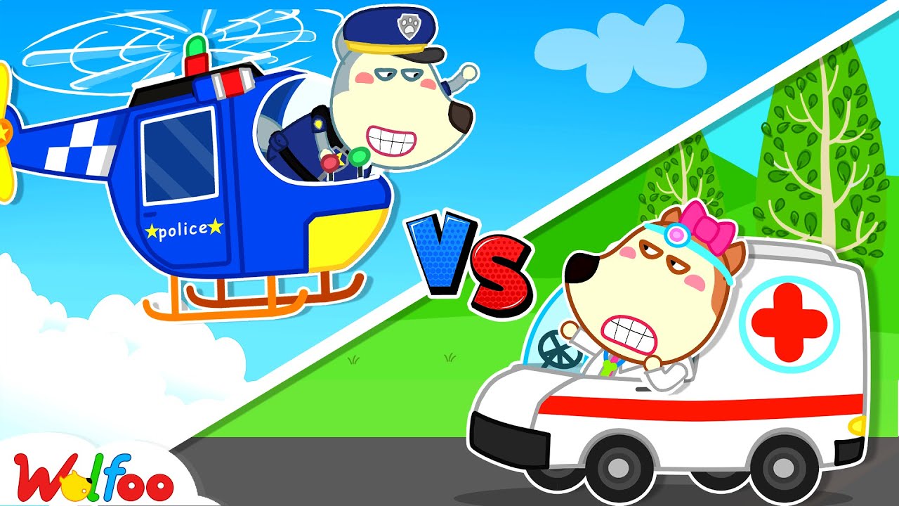 Who Is the Best? Wolfoo Pretend Play Rescue Mission - Jobs and Careers ...