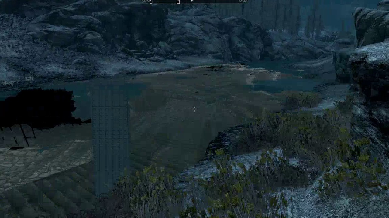 Skyrim:SE Water Graphic Glitch - YouTube