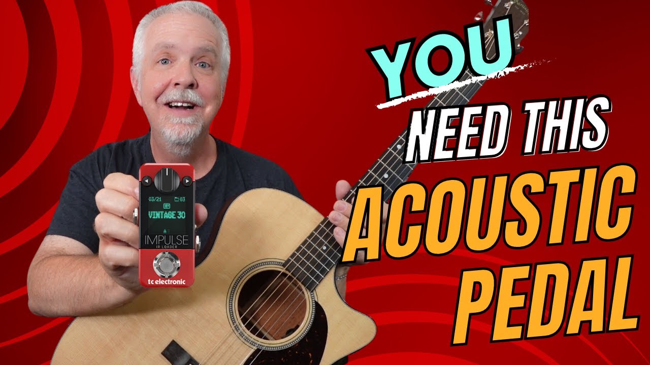 Impulse Response (IR) pedal for Acoustic Guitar! - YouTube