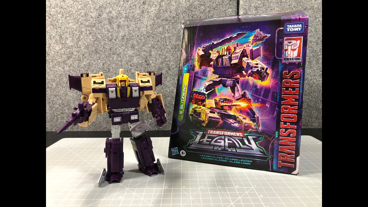 Transformers Legacy Blitzwing - YouTube